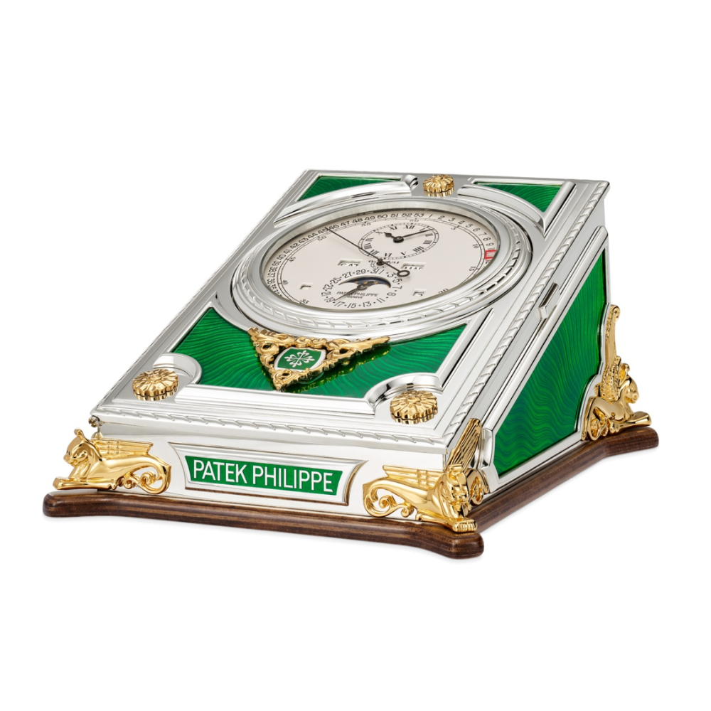 Patek Philippe Grand Complications Desk Clock Ref. 27000M-001 – Keanes ...