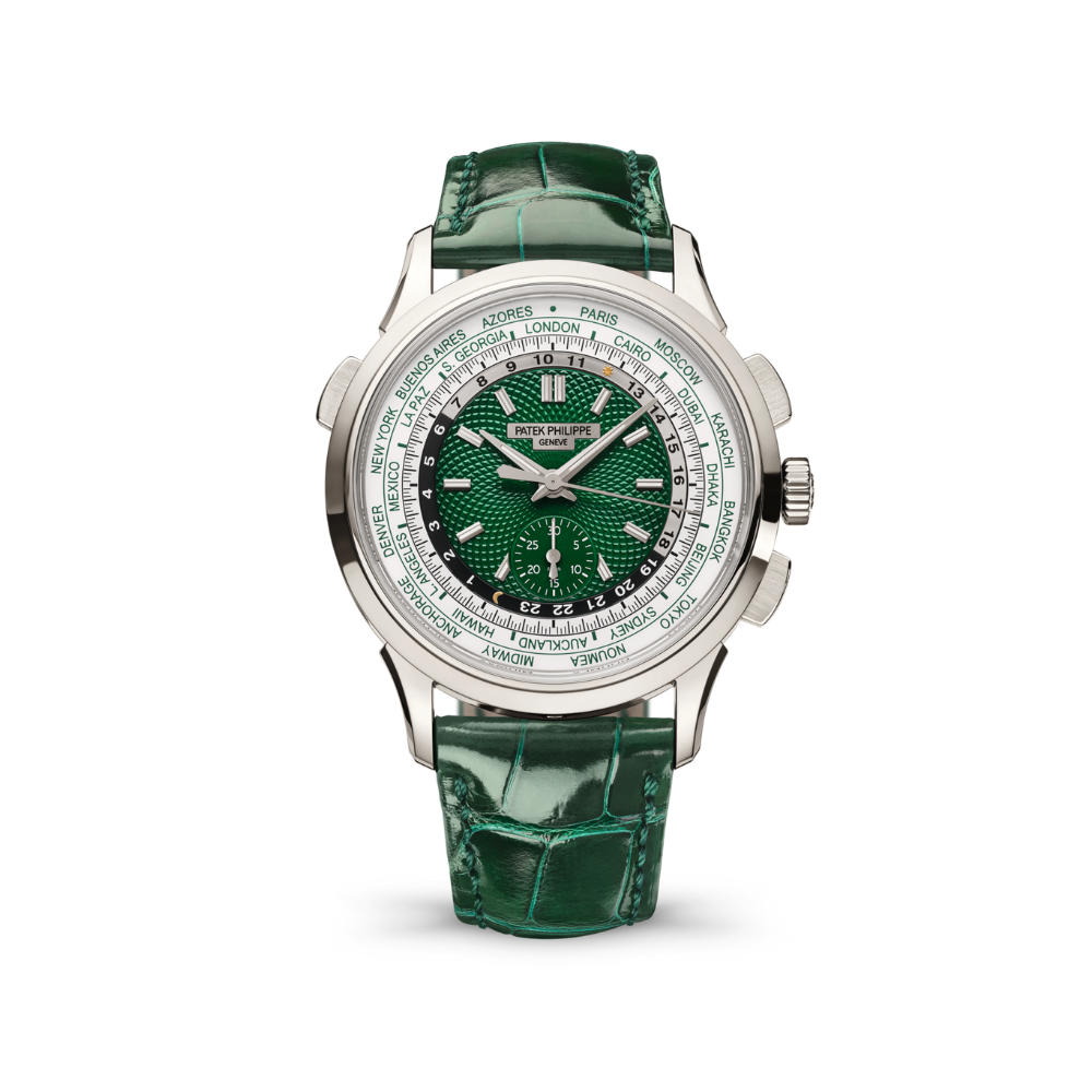 Patek Philippe World Time Complications Ref. 5930P-001 – Keanes Jewellers