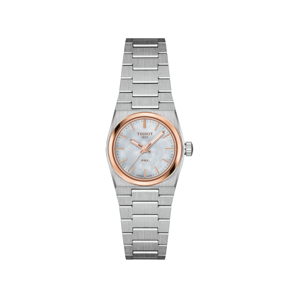 Tissot PRX Pearl Dial 25mm Watch T137.010.21.111.00 – Keanes Jewellers