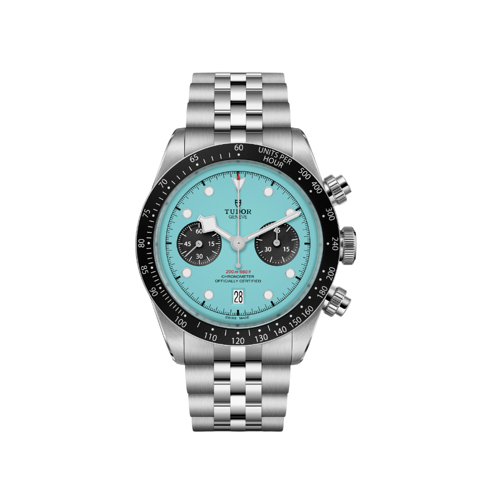 TUDOR Black Bay Chrono "Flamingo Blue" 41mm Watch – Keanes Jewellers